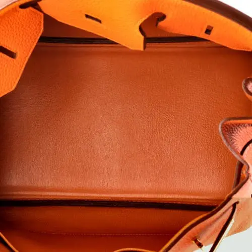 Hermès Birkin Handbag Togo With Gold Hardware 35