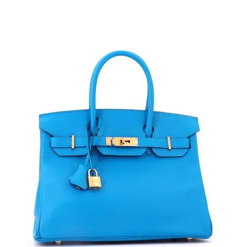 Hermès Birkin Handbag Epsom With Gold Hardware 30