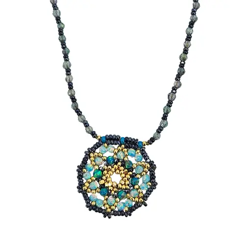 MADISON MAISON Beaded Small Dreamer Necklace