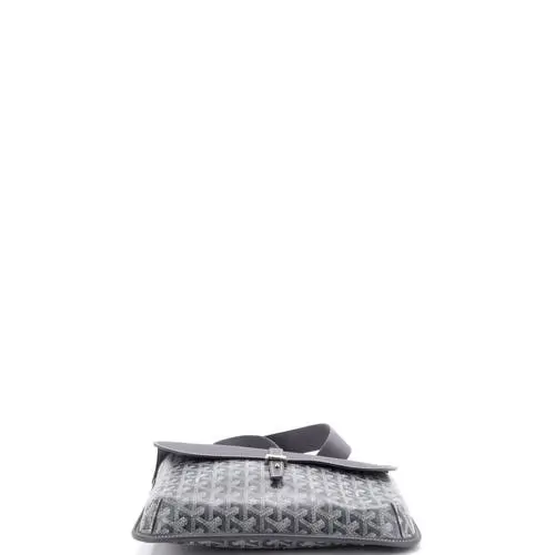 Goyard Coursier Messenger Bag Coated Canvas And Leather