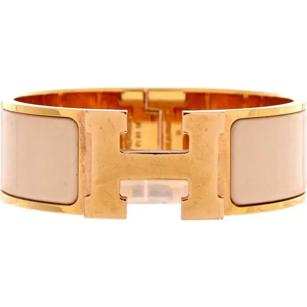 Hermès Clic H Bracelet Enamel Wide
