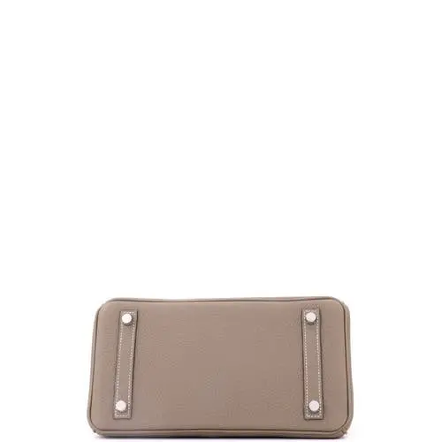 Hermès Birkin Handbag Togo With Palladium Hardware 25 - Grey