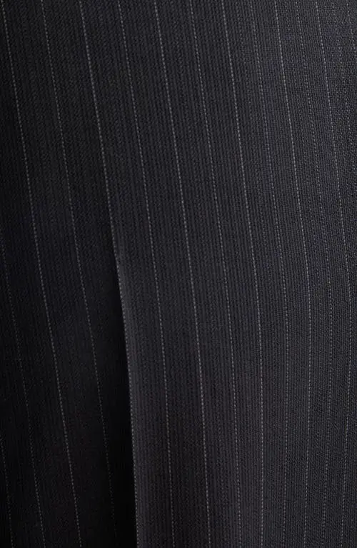 Saint Laurent Pinstripe Wide Leg Pants