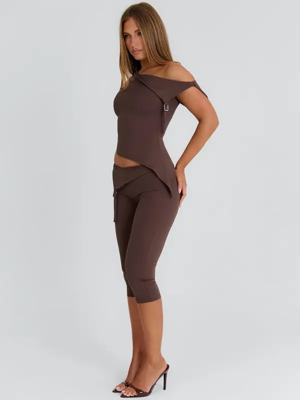 OUTCAST Juliett Top Chocolate - Brown