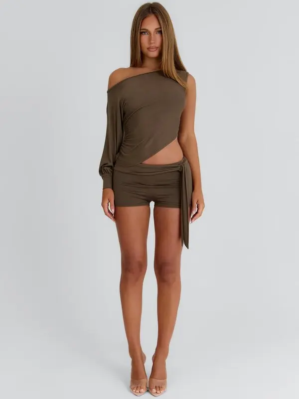 OUTCAST Lilah Playsuit Khaki