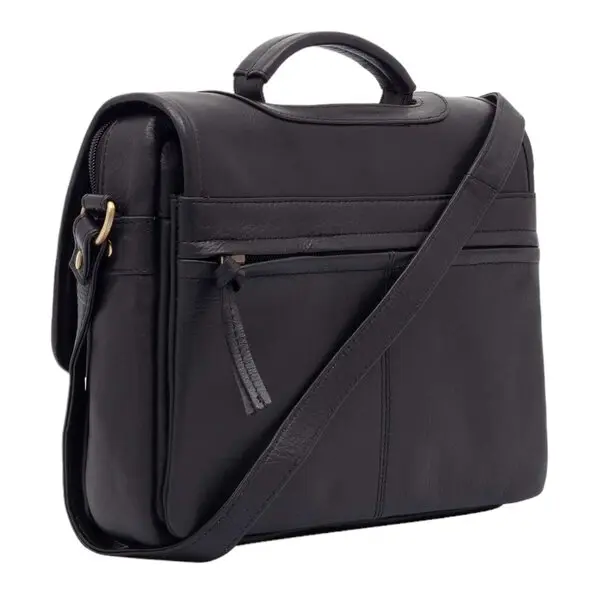 LLOYD BAKER Navsari Leather Messenger Bag