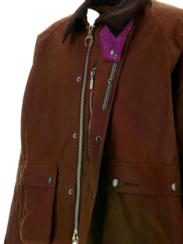 Barbour Paul Smith Loves Key Transport Waxed-cotton Jacket