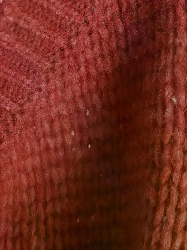 ROBERTO COLLINA Chunky-knit V-neck Jumper
