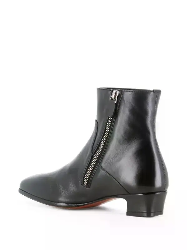 ALEXANDER HOTTO Leather Ankle Boots