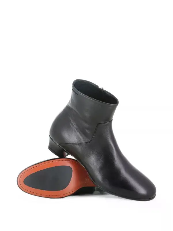 ALEXANDER HOTTO Leather Ankle Boots