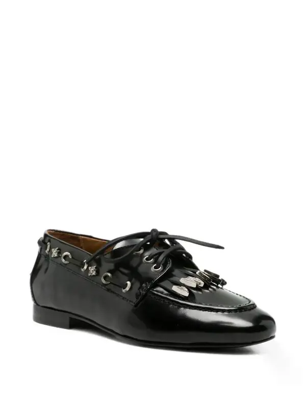 Toga Stud-embellished Derby Shoes