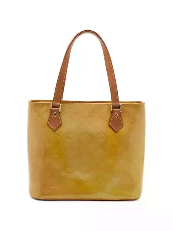 LOUIS VUITTON Houston Mango Monogram Tote Bag - Yellow