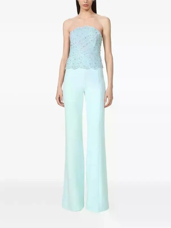 Costarellos Maree Crepe Tailored Trousers