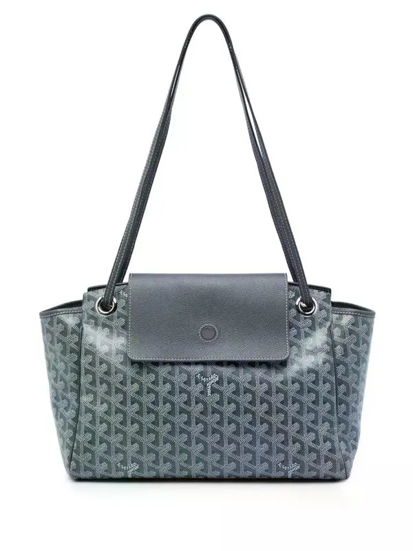 Goyard 2019 Goyardine Rouette Souple Pm Shoulder Bag - Grey