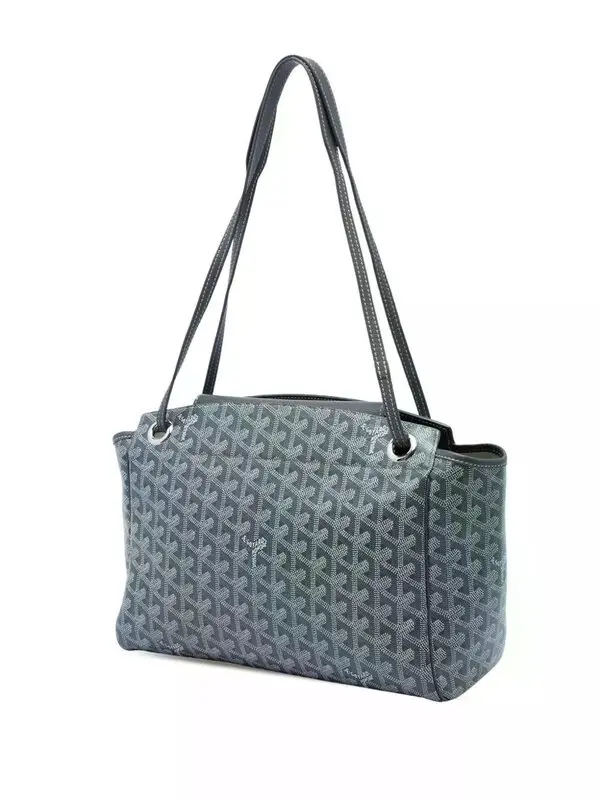 Goyard 2019 Goyardine Rouette Souple Pm Shoulder Bag - Grey