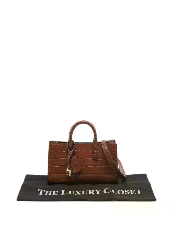 Michael Kors Extra Small Scarlett Croc-embossed Tote Bag