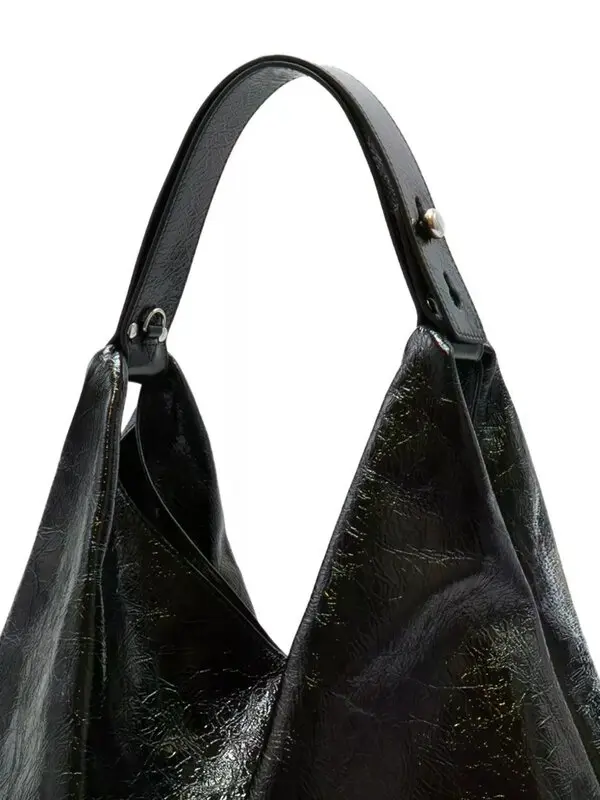 GHERARDINI Amazon Crinkled-finish Shoulder Bag
