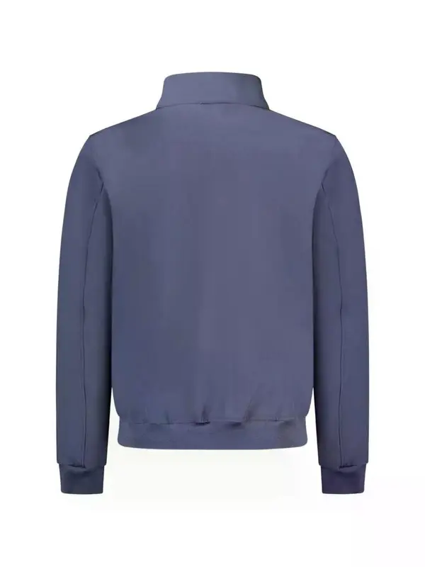 NORWEGIAN RAIN Zip-up Bomber Jacket - Blue