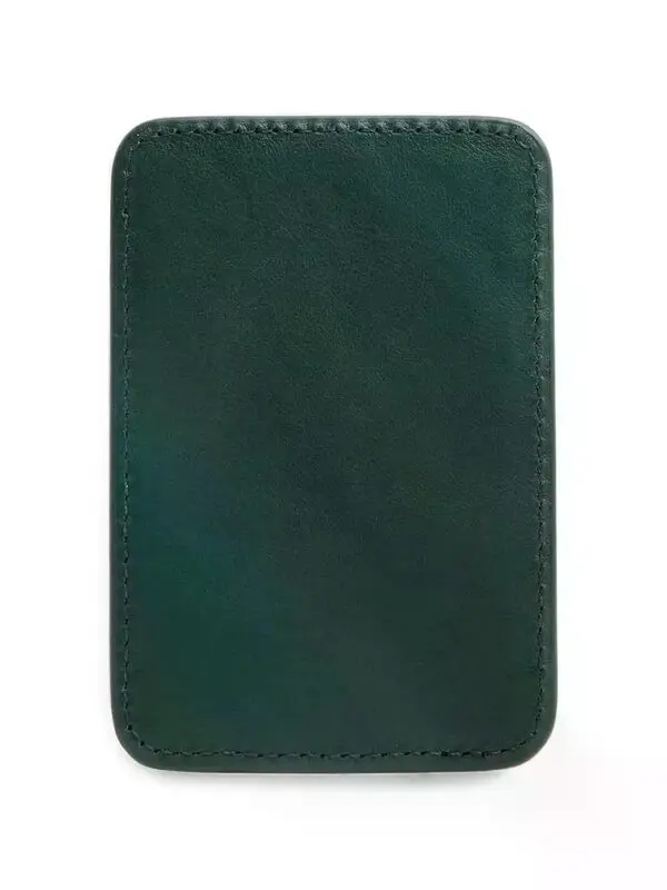 PIQUADRO Magsafe® Logo-debossed Leather Cardholder