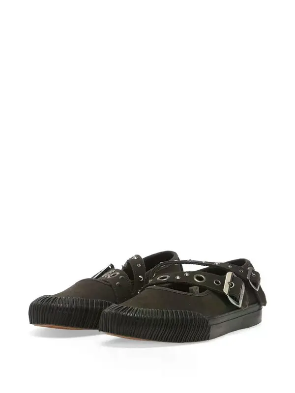 VANS Mary Jane Studded Buckled Sneakers