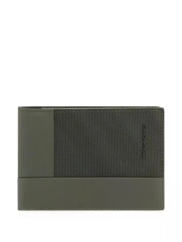 PIQUADRO Logo-print Panelled Wallet