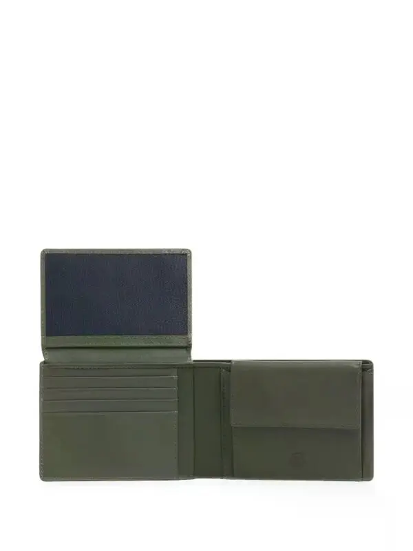 PIQUADRO Logo-print Panelled Wallet
