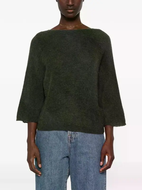 Ba&sh Button-embellished Cardigan - Green