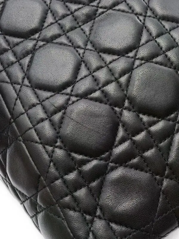 Dior 2000s Large Lady Cannage Two-way Handbag