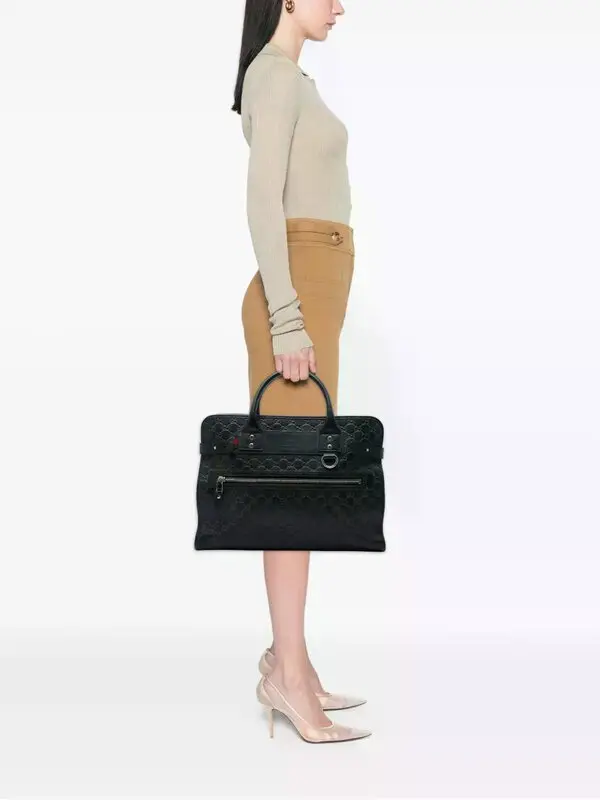 Gucci 2016-2026 Guccissima Web Business Bag