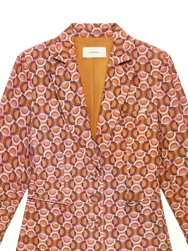Malìparmi Graphic Orbit Chain-print Blazer