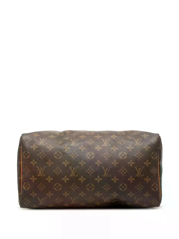 LOUIS VUITTON 2002 Monogram Speedy 35 Boston Bag