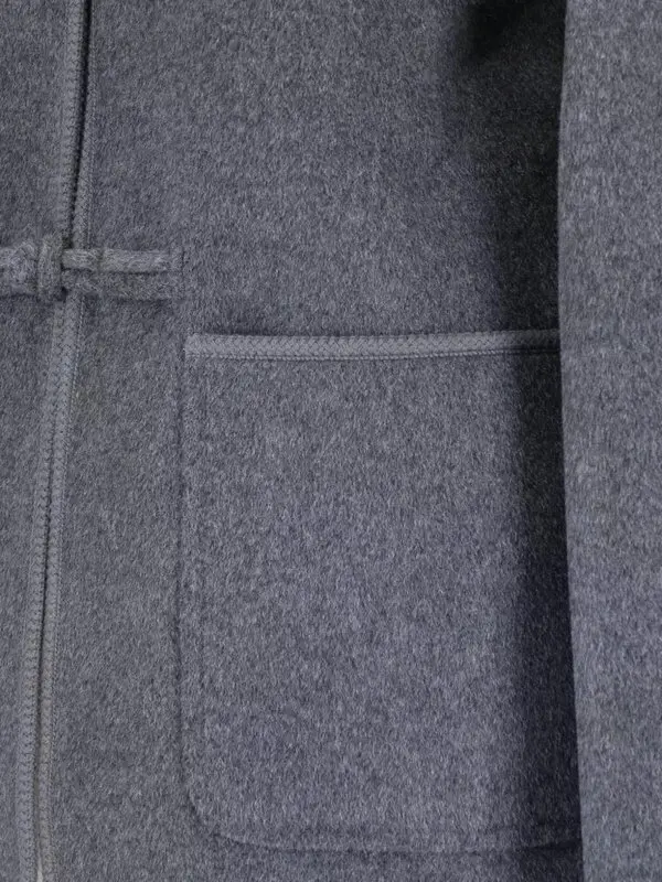 RÓHE Frog-fastening Wool-blend Jacket - Grey