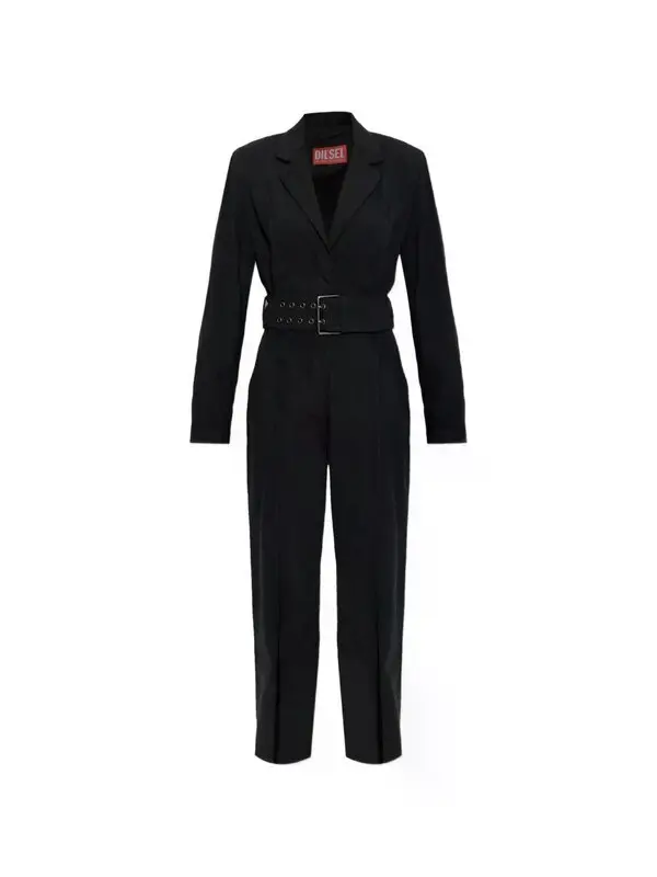 DIESEL® Belted J-ael Jumpsuit - Black