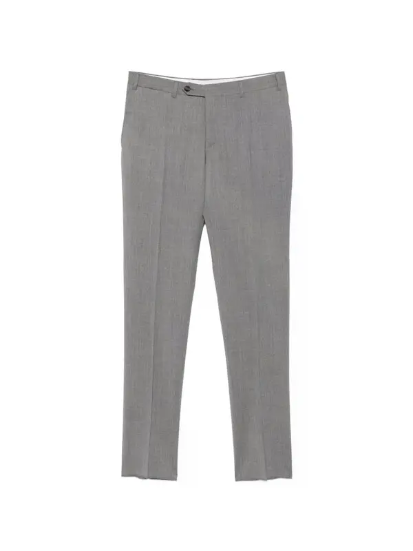 Canali Pressed-crease Tailored Trousers