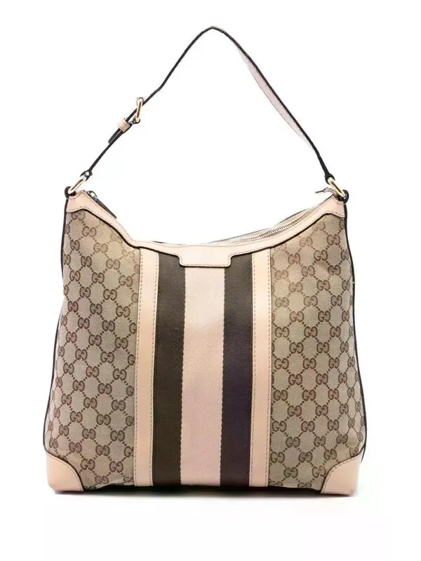 Gucci 2016-2026 Medium Gg Canvas Web Shoulder Bag