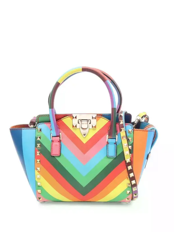 Valentino Garavani 2010s Rockstud 1973 Two-way Handbag