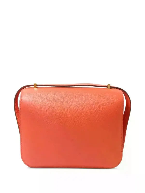 Hermès 2016 Mini Constance Cross Body Bag - Orange