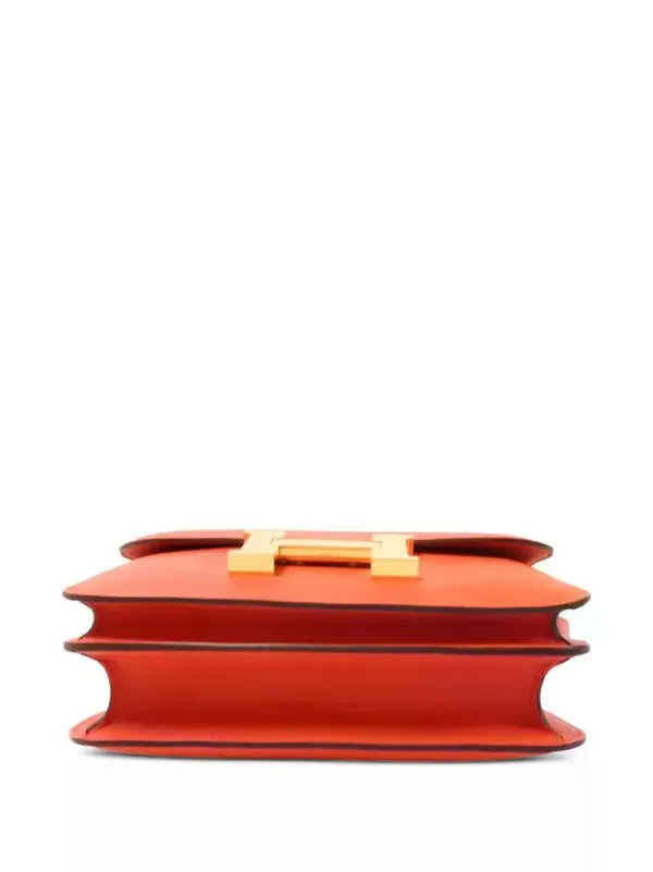 Hermès 2016 Mini Constance Cross Body Bag - Orange