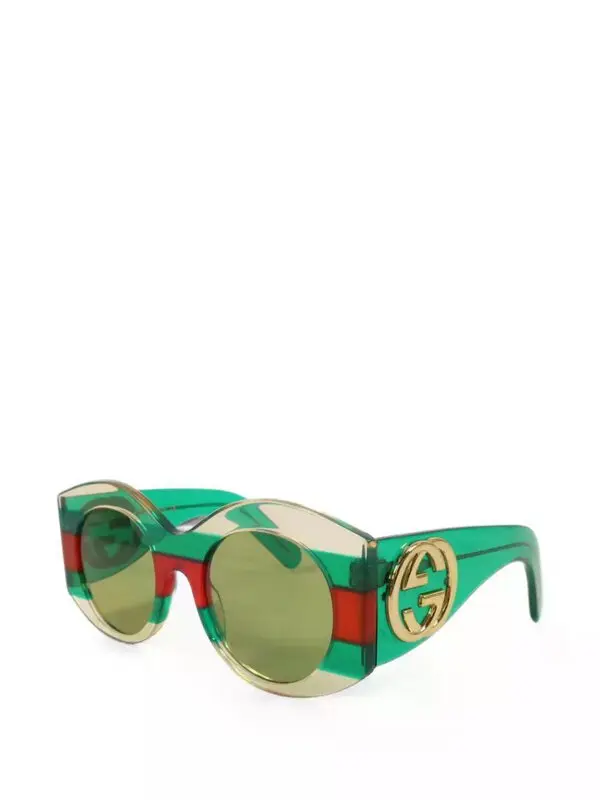 Gucci Interlocking G Round Sunglasses