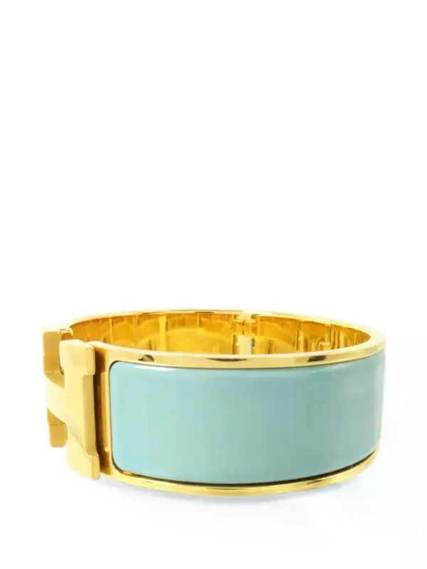 Hermès Clic Clac H Enamel Bracelet