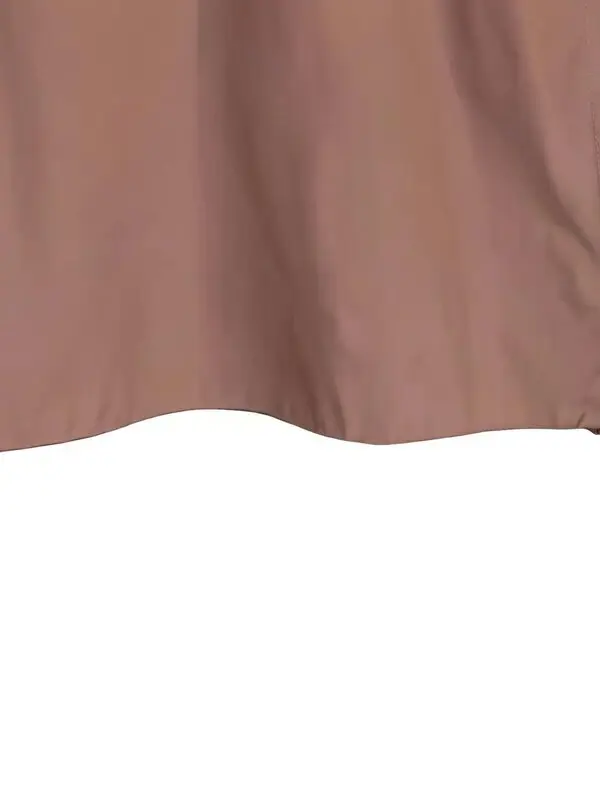 Valentino Garavani Pleated Drawstring-hem Shirt