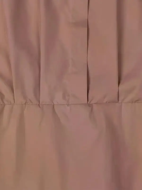 Valentino Garavani Pleated Drawstring-hem Shirt