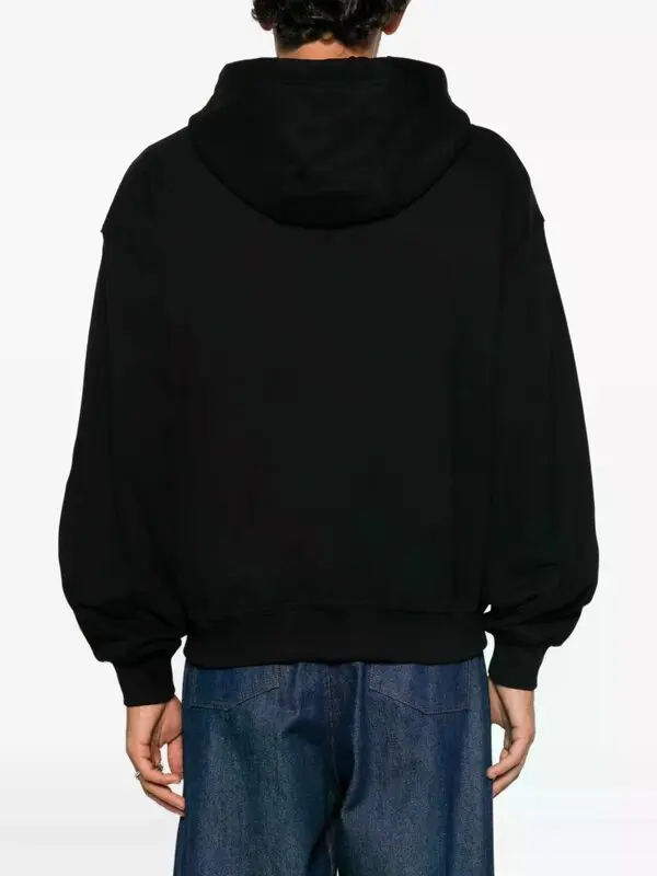 ADER ERROR Logo-patch Zip-up Hoodie