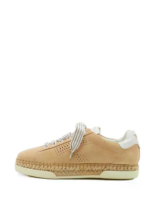 TOD'S Perforated Espadrille Sneakers