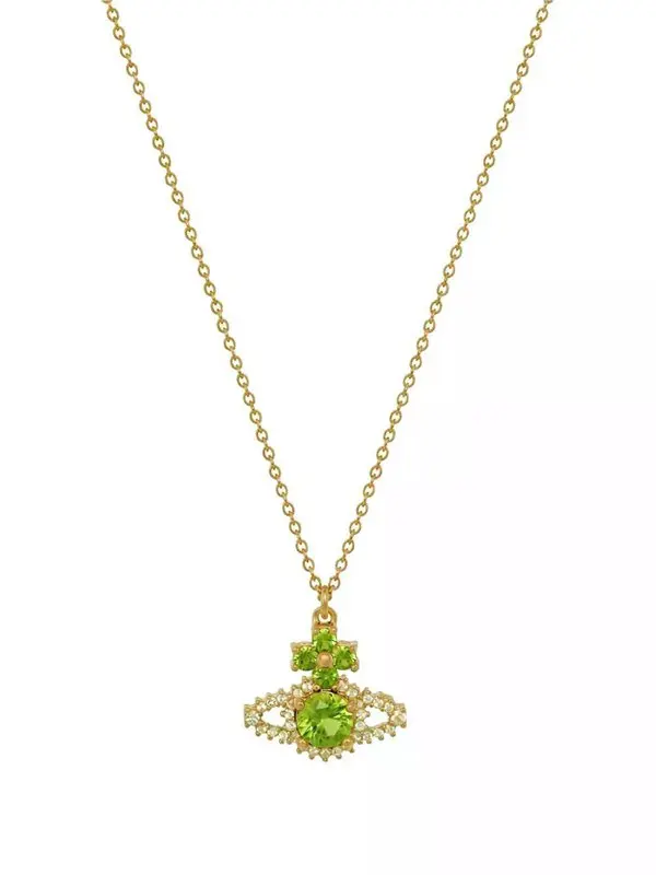 VIVIENNE WESTWOOD Valentina Orb Crystal-embellished Necklace - Gold