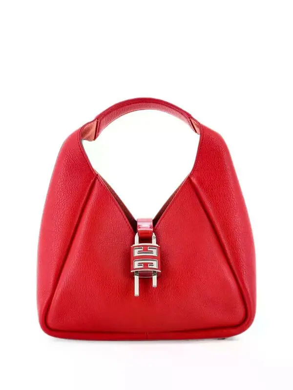Givenchy Padlock Leather Mini Hobo Bag