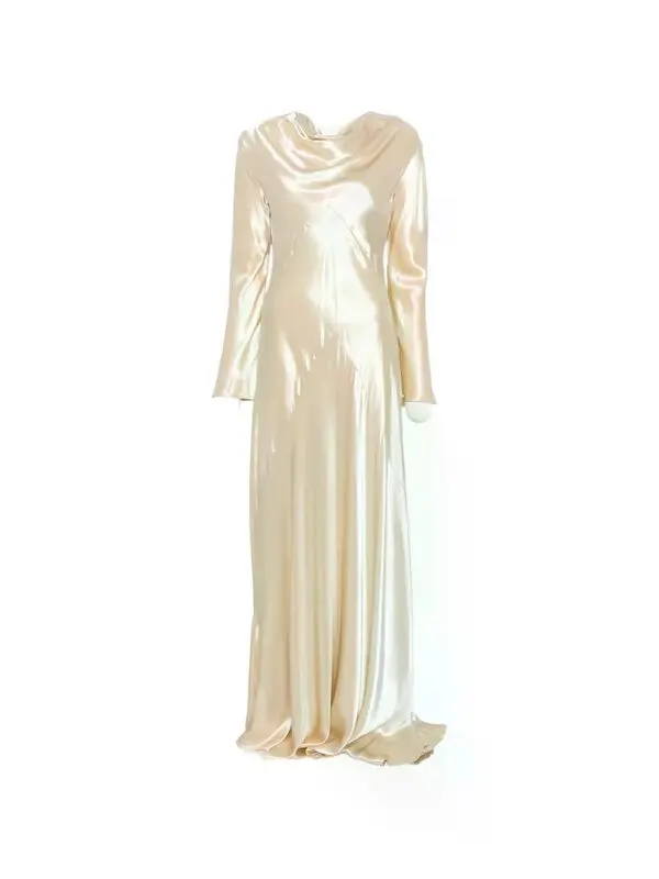 Erika Cavallini Open-back Maxi Dress