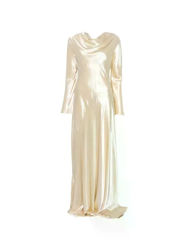 Erika Cavallini Open-back Maxi Dress