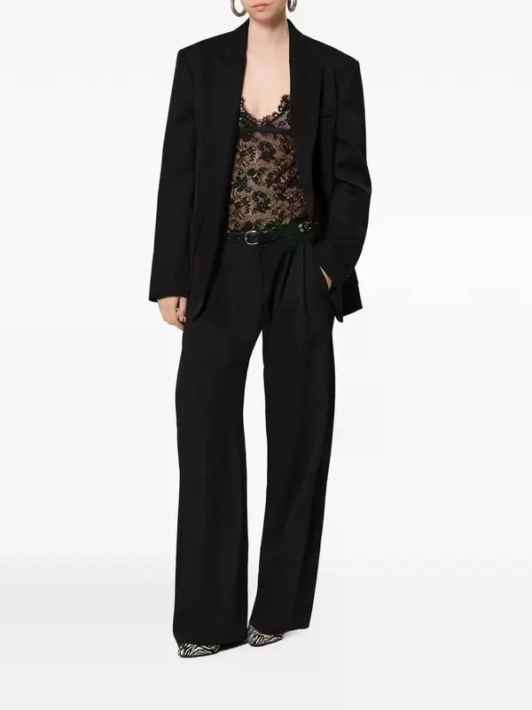 Isabel Marant Étoile Pomili Tailored Whipcord Wool Jacket - Black