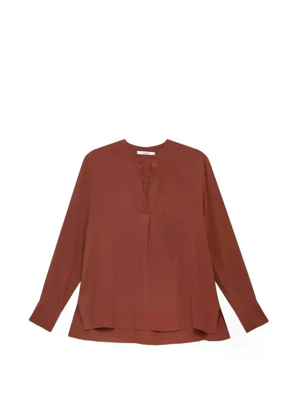 Malìparmi Crêpe De Chine Caftan Shirt
